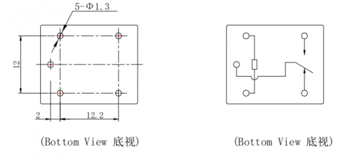 High Sensitivity General Purpose Relay 22F OMRON G5L SPDT Miniature PCB ...