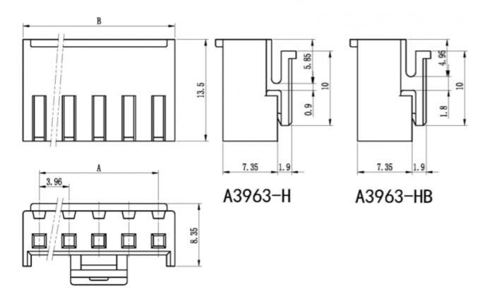 3.96mm VH PCB Connectors