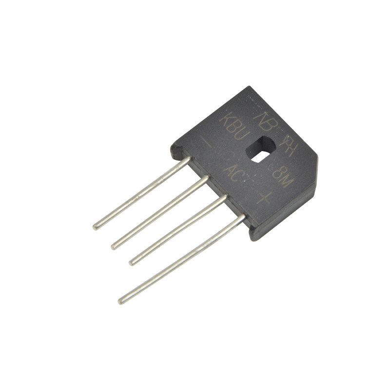 Through Hole Diode Bridge Rectifier KBU8M 8A 1000V Single Phase Type