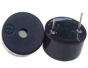 DC Type Magnetic Transducer Buzzer 12*6.5mm Pin Terminal With ...