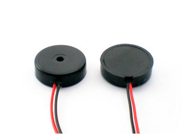 Black 12v Piezo Buzzer / Passive Piezo Buzzer Φ14*4mm 10V External ...
