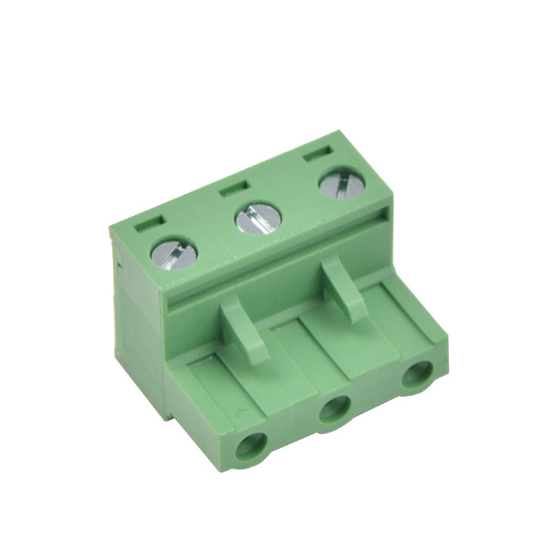Female Plug In Terminal Block Connector 2EDG 7.62mm With PA66 / UL94V-0 ...